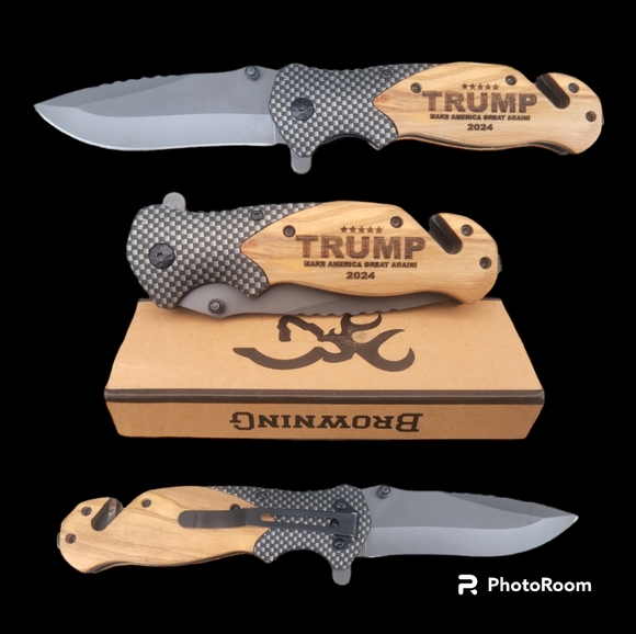 Browning | Accessories | Trump 224 Laser Engraved Heavyduty Pocket ...